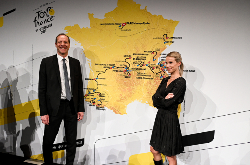 Présentation du parcours du Tour de France Femmes 2023