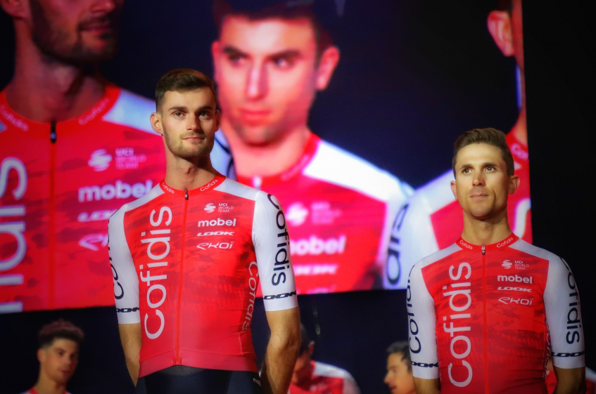 Cofidis présente son nouveau maillot en vue de la saison 2024