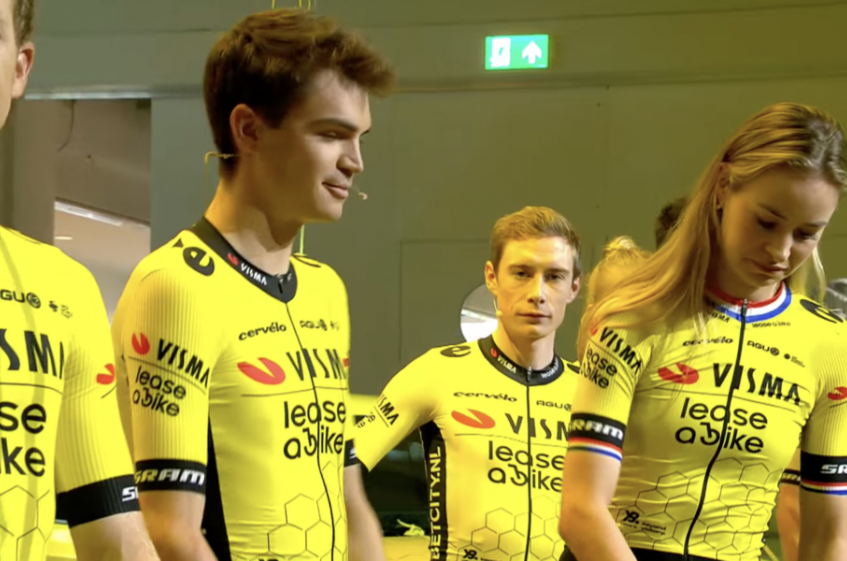 Team Visma - Lease a Bike dévoile son nouveau maillot pour la saison 2024